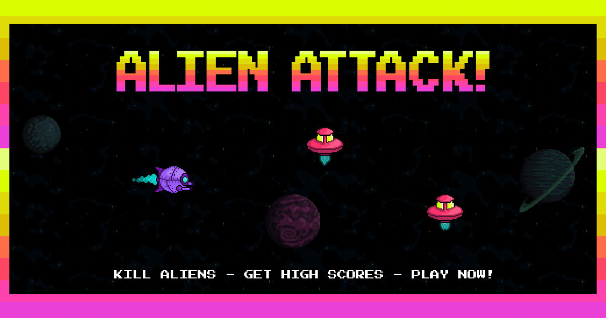 Alien Attack - Free Browser Game